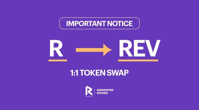 Revain REV: Token Swap — Coindar
